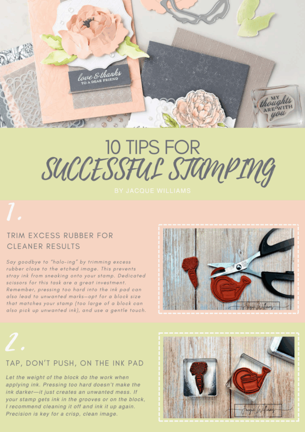 10 Tips For Successful Stamping Stamp Happy Store
